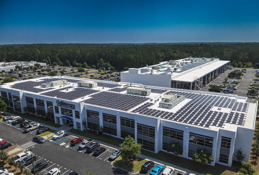 Gulfstream Powers Its Savannah Campus With Solar Energy